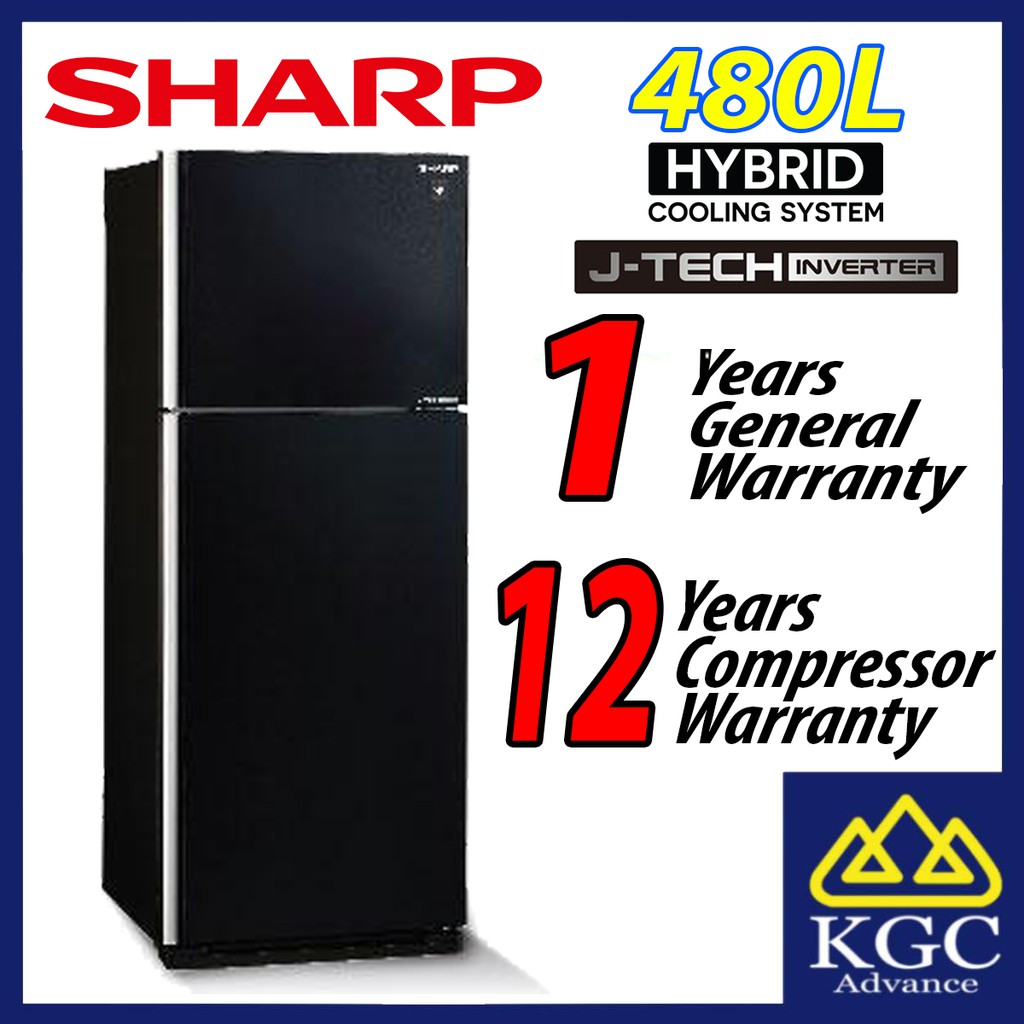 Sharp 2 Door J-Tech Inverter Refrigerator (480L) | Shopee Malaysia
