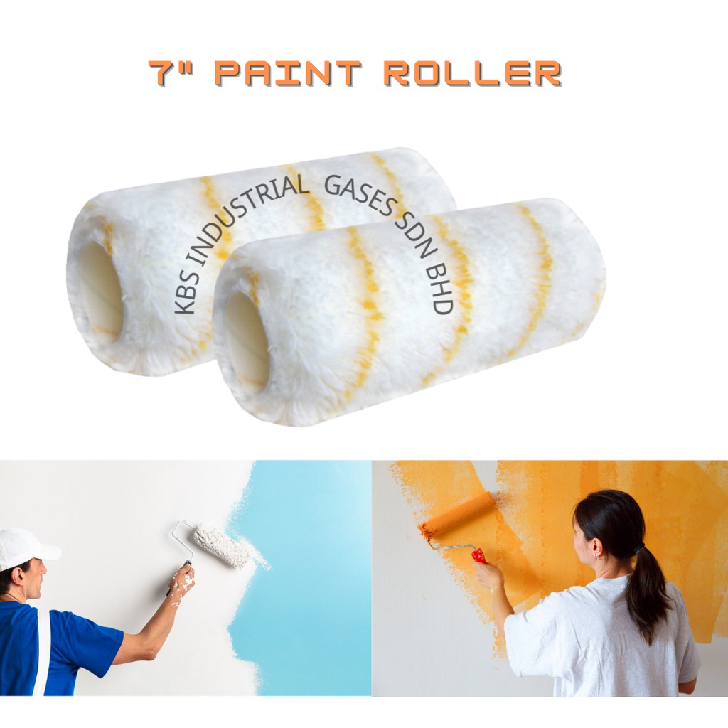 (1Pc) 7" Water Based Paint Roller Refill | Shopee Malaysia
