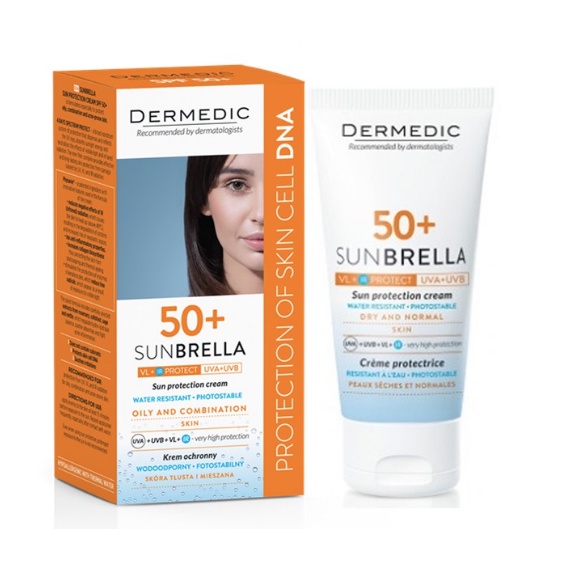 Dermedic Sunbrella Sun Protection Cream SPF50+ (Oily and Combination ...