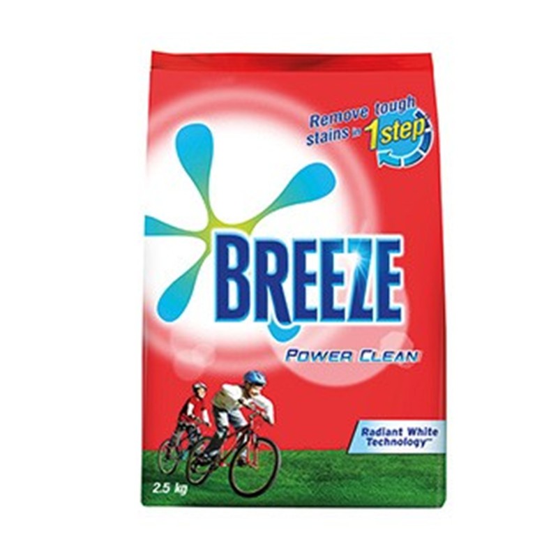 Breeze Power Clean Powder Detergent 2.3kg | Shopee Malaysia