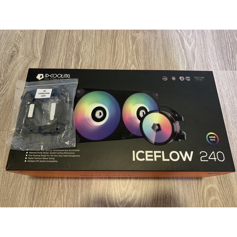 ID-Cooling ICEFLOW 240 ARGB AIO | Shopee Malaysia