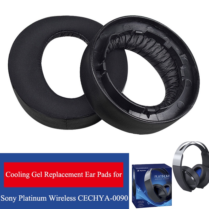 Cooling Gel Ear Pads Replacement Earpads for Sony Platinum Wireless ...