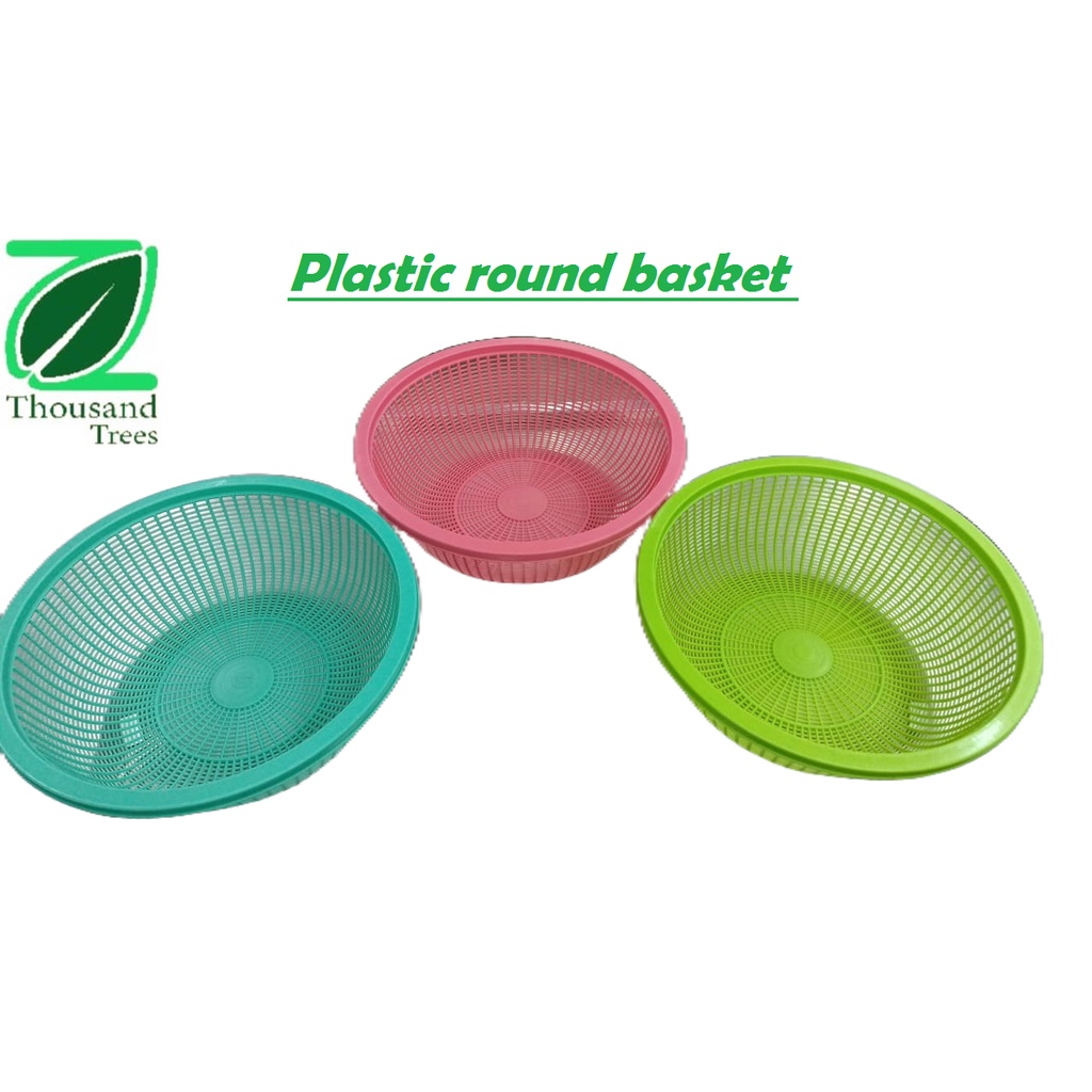 (BESTWARE) Plastic round basket / Colander | Shopee Malaysia