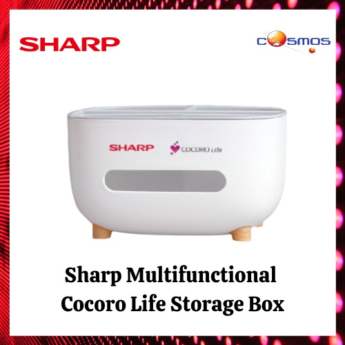 Sharp Multifunctional Cocoro Life Storage Box CLMSTORBOX | Kotak Simpanan Barang | Shopee Malaysia