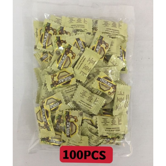 Gulas Tamarind Asam Jawa Candy 300'S / 100PCS /50PCS/25PCS | Shopee ...