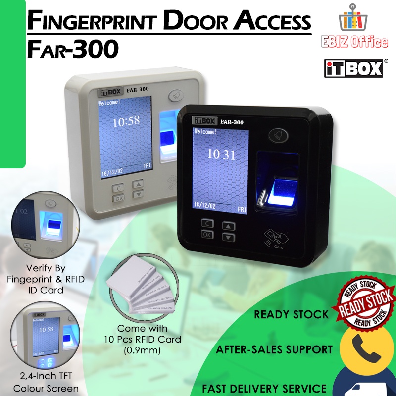 iTBOX FAR-300 Fingerprint Door Access System Door Fingerprint Access ...