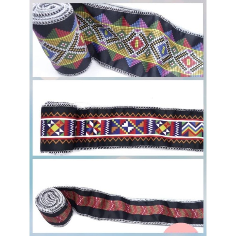 Combo Lace Sabah Ethnic Pattern | Shopee Malaysia