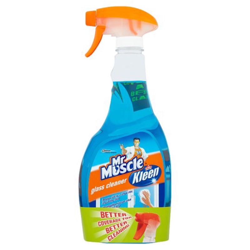 SC Johnson Mr Muscle Kiwi Kleen Superactive Glass Cleaner 500ml ...