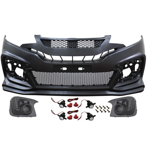 HONDA JAZZ GK5 MUGEN RS PP FRONT BUMPER | Shopee Malaysia