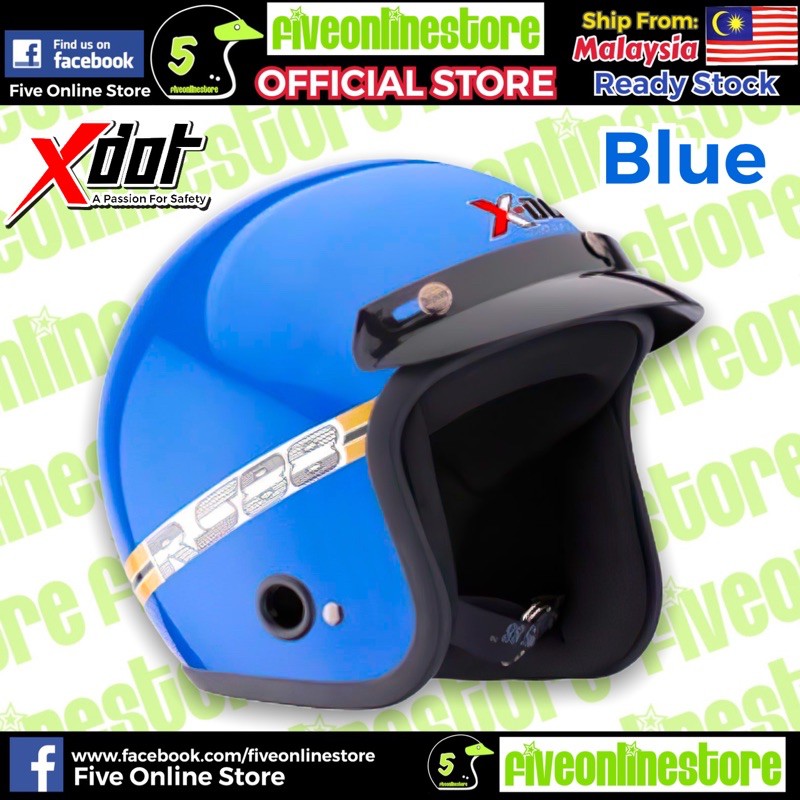 XDOT RS88 Helmet MURAH GILER MS88 BKP88 design Apollo SIRIM Malaysia ...