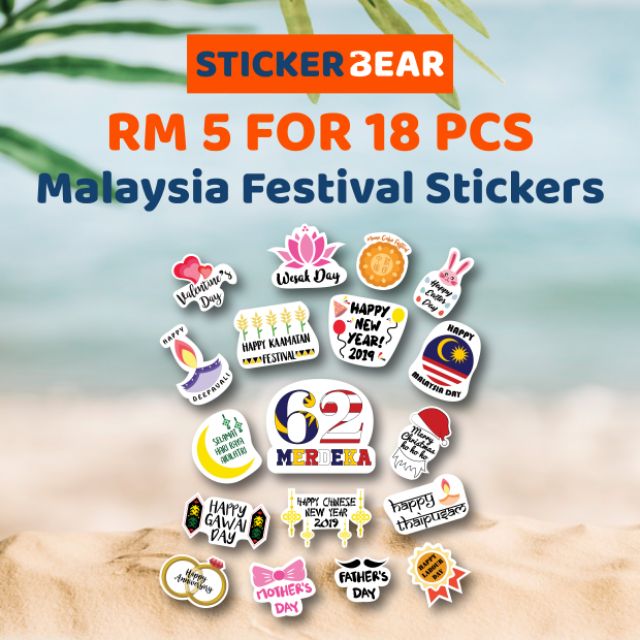 Festival Stickers | Shopee Malaysia