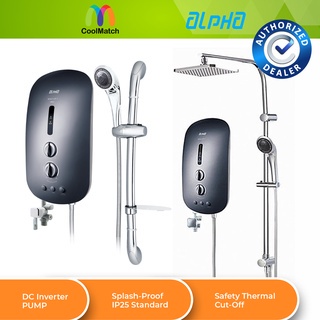 ALPHA INSTANT WATER HEATER WITH PUMP ~ SMART SERIES | Shopee Malaysia