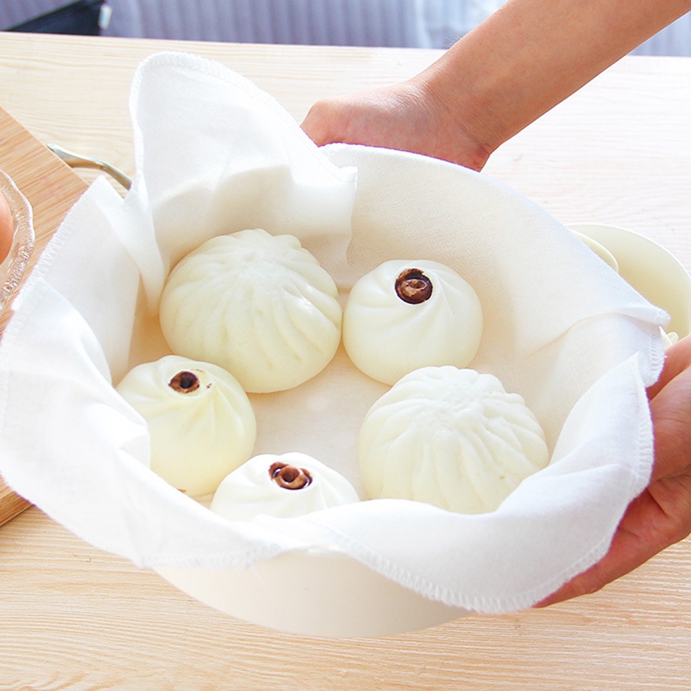 Cotton Japanese Style Cotton Steamed Cloth 32cmX32cm Steam Bun Pau ...
