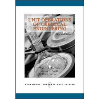 Ready Stock - Unit Operations of Chemical Engineering, 7th Edition ...