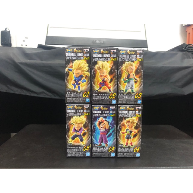 WCF dragon ball legends （jpn gold sticker）（misb） | Shopee Malaysia