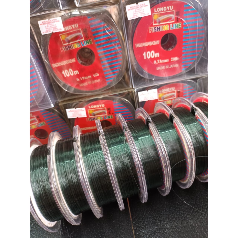 LONGYU FISHING LINE MADE IN JAPAN 100METER | Shopee Malaysia