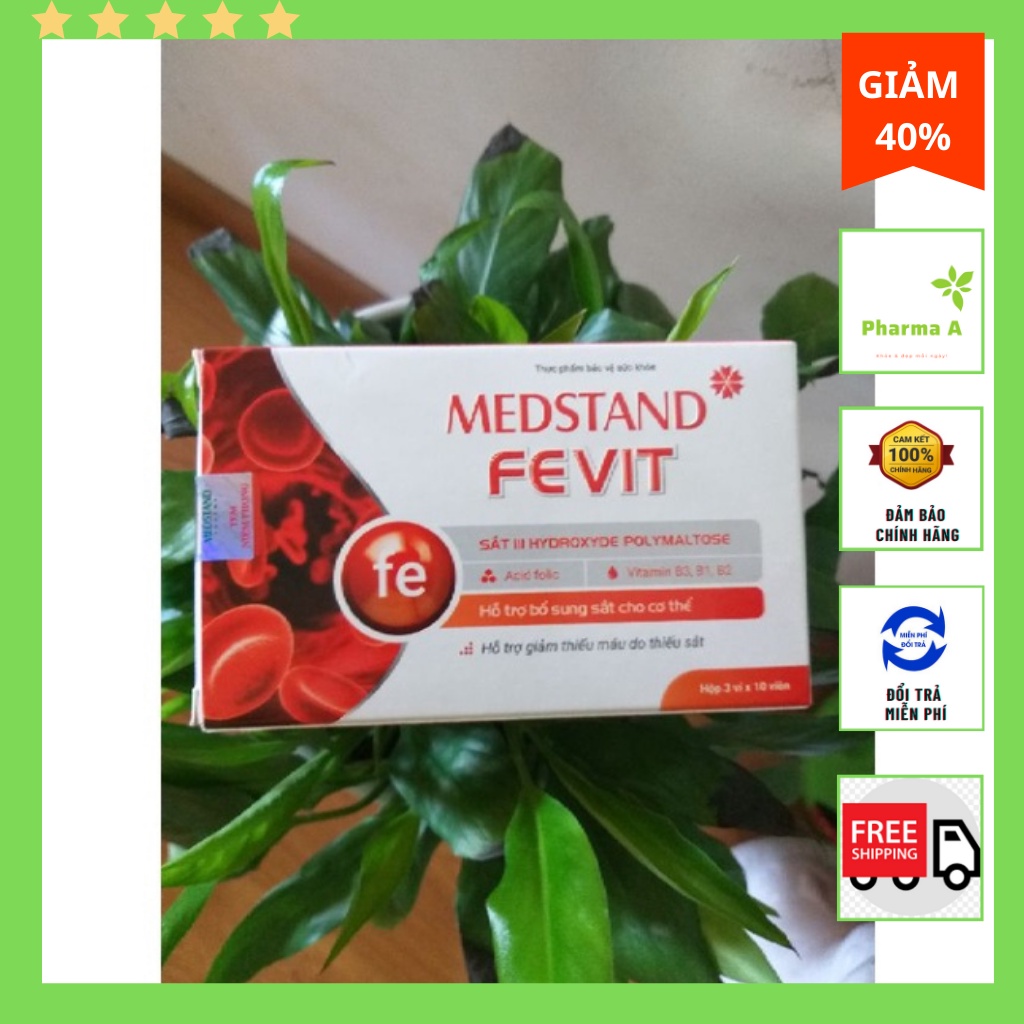 Iron supplement and Folic Medstand fevit Acid for anemia, pregnant ...