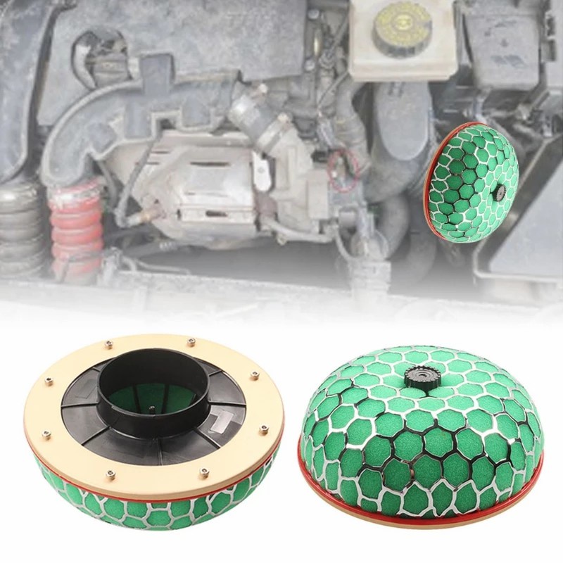 🔥🔥PROMO🔥🔥80mm Universal Air Filter / Mushroom Filter Mushroom Head OPEN ...