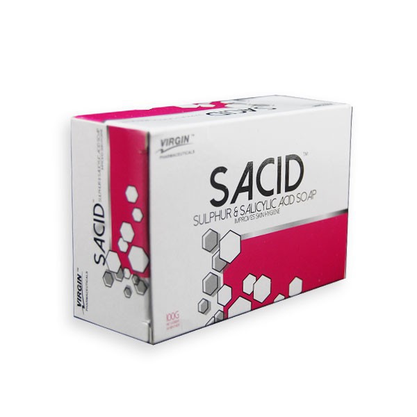 Sacid Sulphur & Salicylic Acid Soap (100g) | Shopee Malaysia