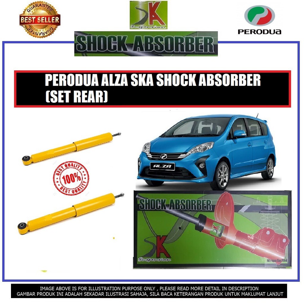 PERODUA ALZA SKA SHOCK ABSORBER ( SET REAR ) | Shopee Malaysia