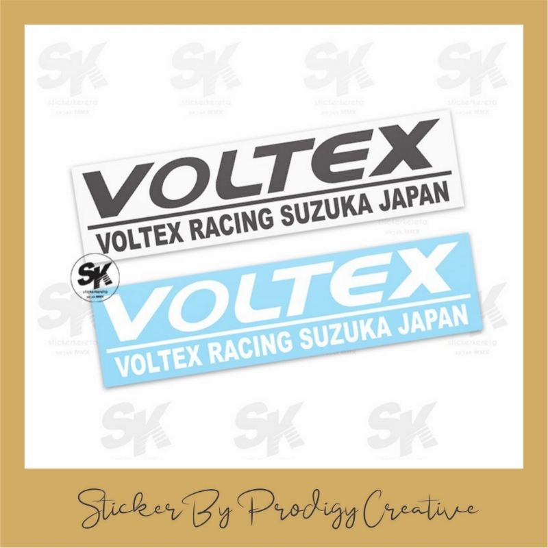 Voltex Logo Cutting Vinyl Car Sticker | Shopee Malaysia