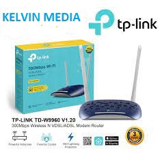 TP-LINK TD-W8961N || TD-W9960 ADSL+2 MODEM 300Mbps Wireless N ADSL2 ...