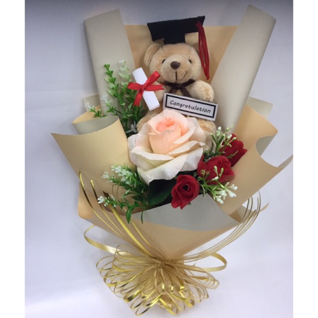 Graduation Bouquet Flowers 💐 | Shopee Malaysia