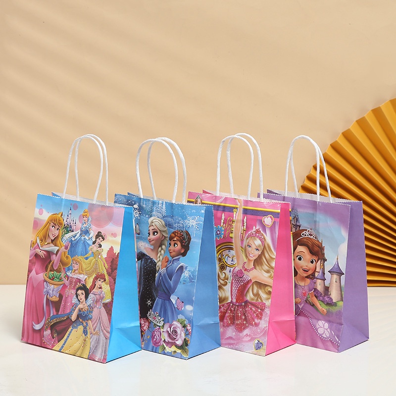 Barbie Doll Children's Princess Series Paper Bags Party Paper Bags Are ...