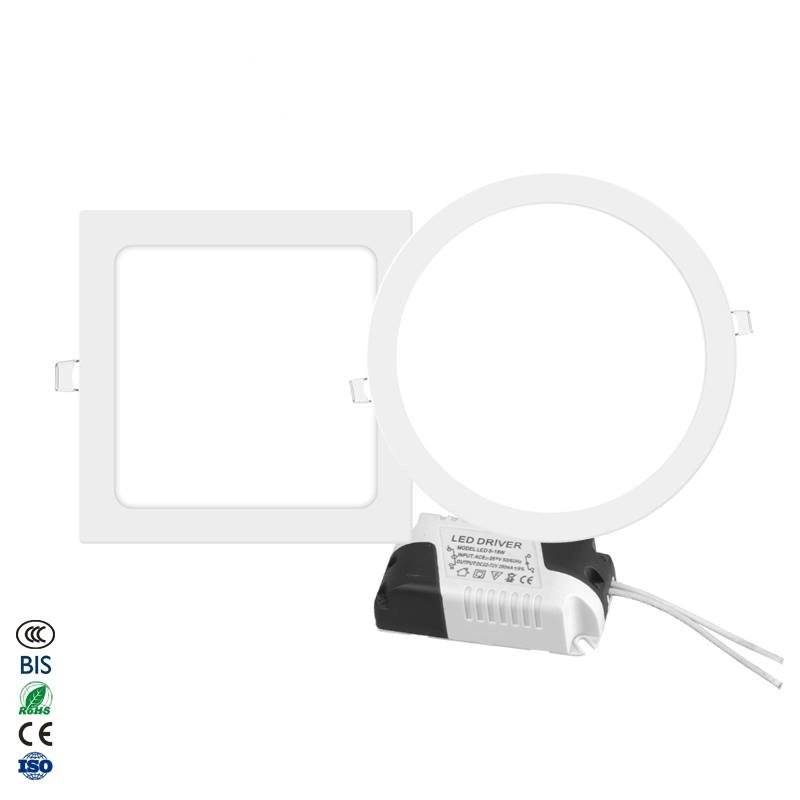 Orginal LED Panel Light Slim Recessed Panel Light White / Warm White ...