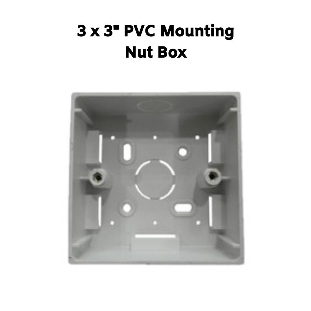 PVC Mounting Nut Box (1 pcs) | Shopee Malaysia