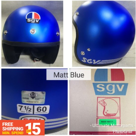 100% Original SGV99 Helmet SGV Helmet SGV 99 Matt Color Metallic Color ...