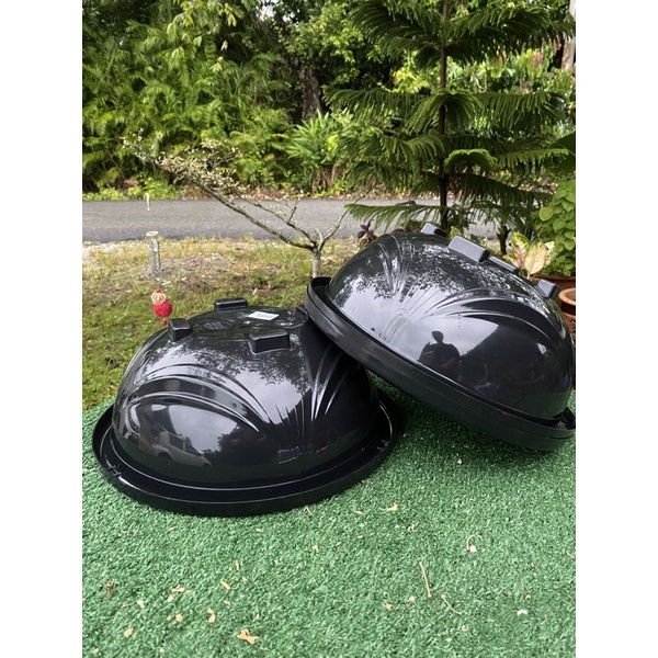 ROUND FLOWER POT FOR PLANTS / PASU BULAT LEPER PELBAGAI SAIZ DAN DESIGN ...