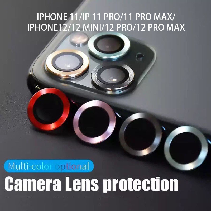 iPhone 11/11 Pro/11 Pro Max/12 Mini/12/12 Pro/12 Pro Max Camera Lens ...