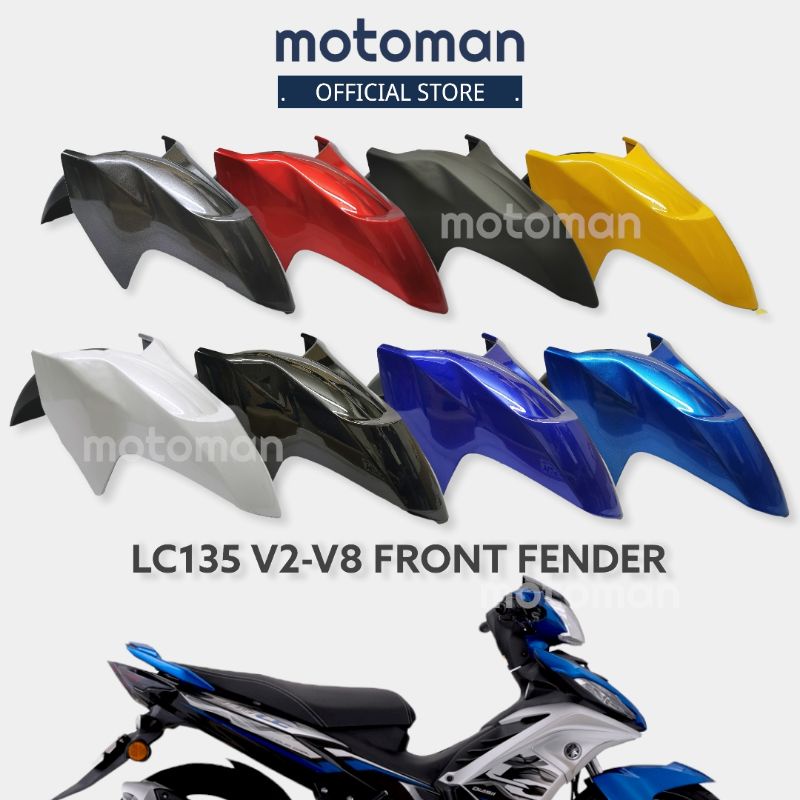 Yamaha LC135 V2 V3 V4 V5 V6 V7 V8 Front Fender Depan Mudguard 55C F1511 ...