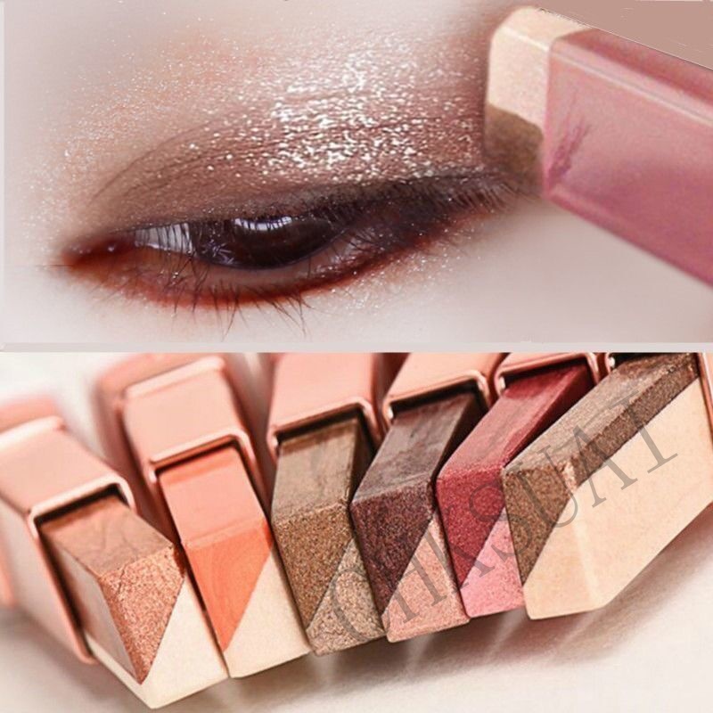 Gradient Two-tone Eyeshadow Stick Waterproof Sweatproof Eyeshadow ...
