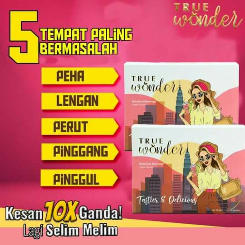 TRUE WONDER FRUITY ORIGINAL HQ | Shopee Malaysia