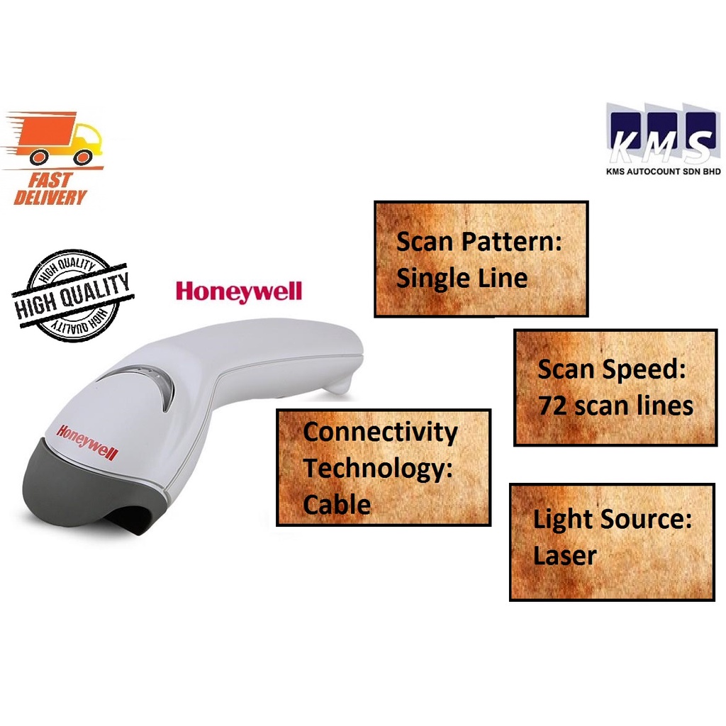 Honeywell MS5145 wired Laser Barcode Scanner&Reader Handheld POS ...