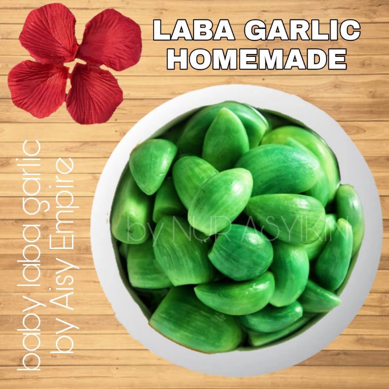 LABA GARLIC HALAL / BAWANG HIJAU HOMEMADE 500g | Shopee Malaysia