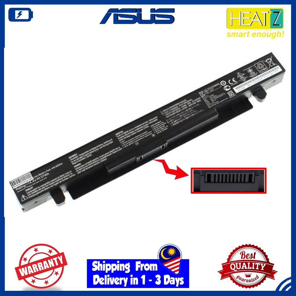 Asus A41-X550 A41-X550A A450 A550 A550L A550C F450 K450 K550 X450 X550 ...