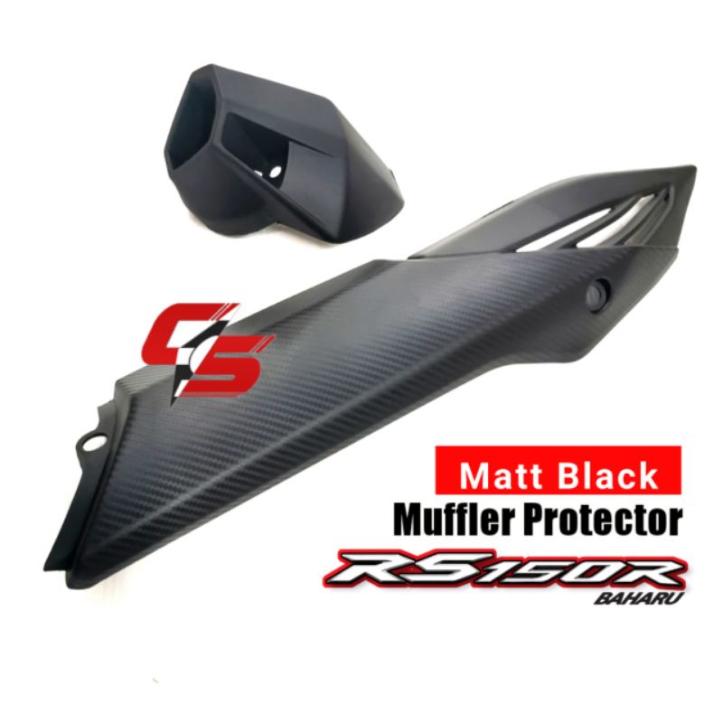 RS150 v1 v2 MUFFLER PROTECTOR SIDE COVER MUFFLER EXHAUST & END CAP ...