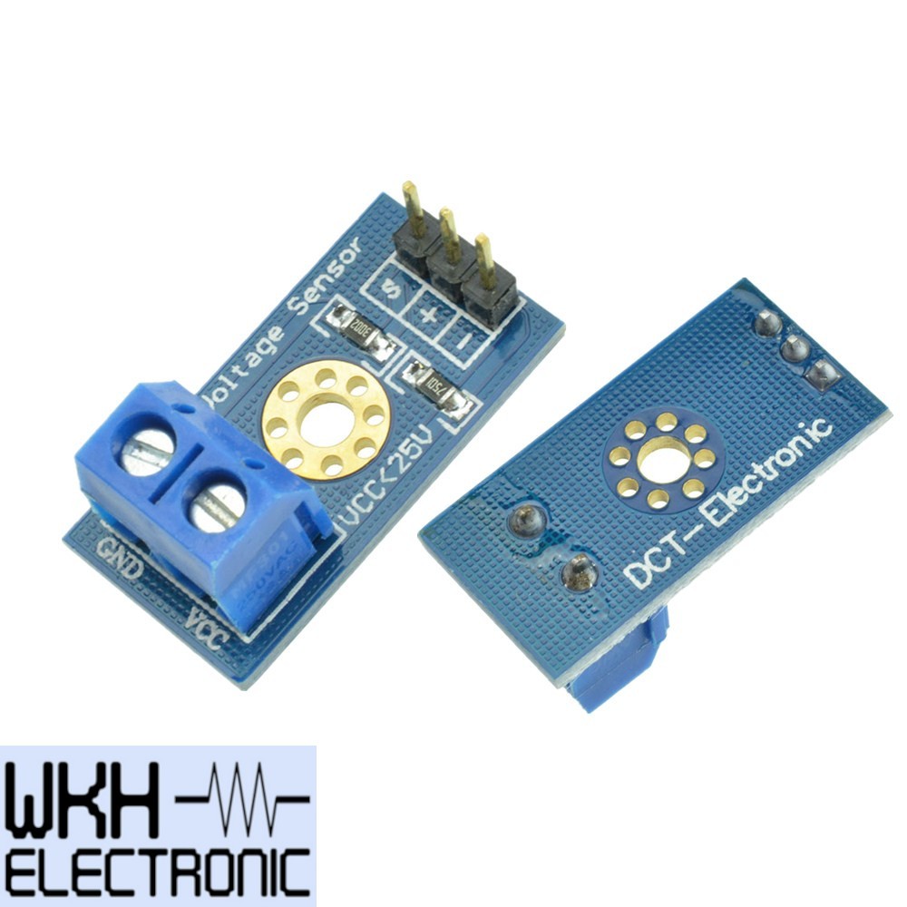 Voltage Sensor Voltage DC 0-25v Volt Detector Arduino Raspberry Pi | Shopee Malaysia
