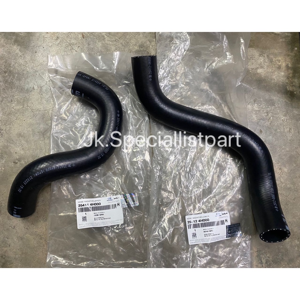 RADIATOR HOSE UPPER / LOWER GENUINE PART (ORIGINAL) HYUDNAI STAREX A1 ...