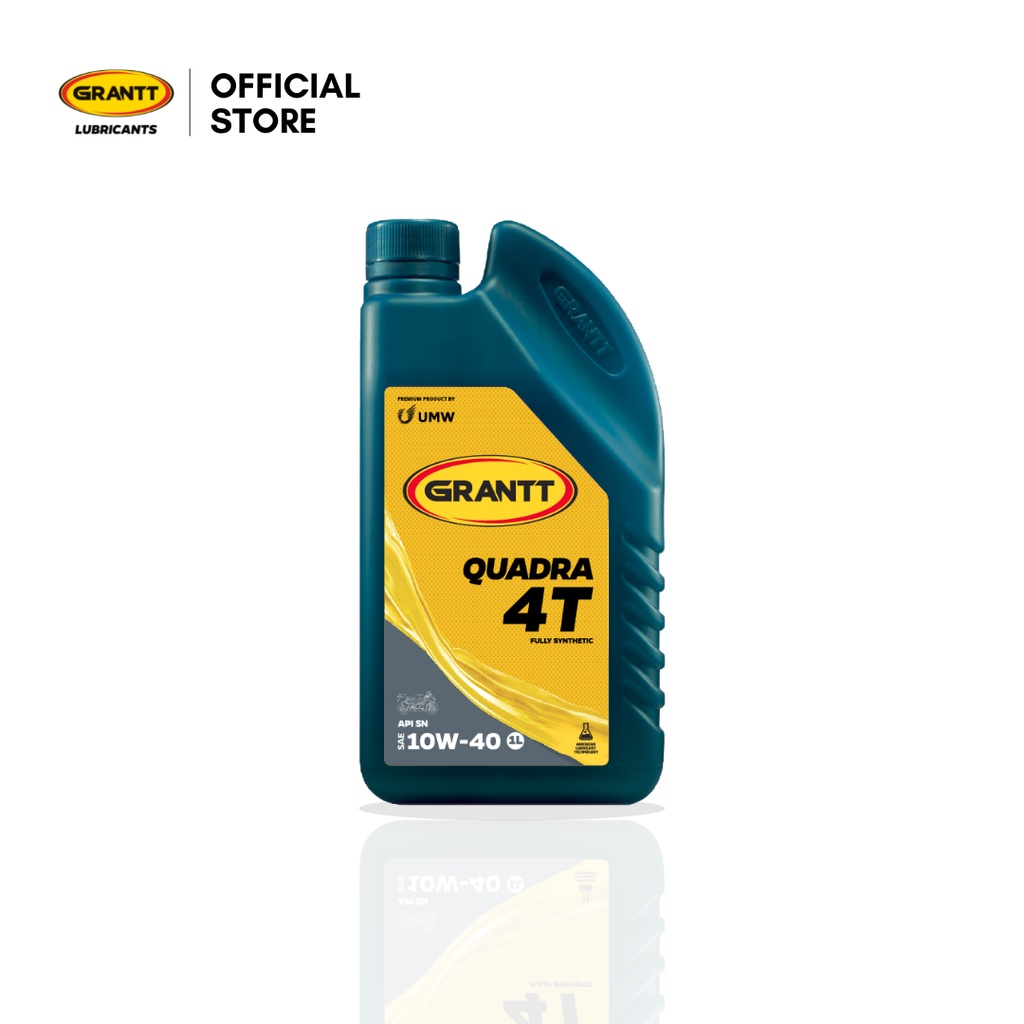 GRANTT Motorcycle Oil Quadra 4T Synthetic SAE 10W-40/4T Fully Synthetic ...