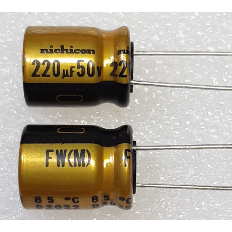 Nichicon FW 220uf 50v capacitor | Shopee Malaysia