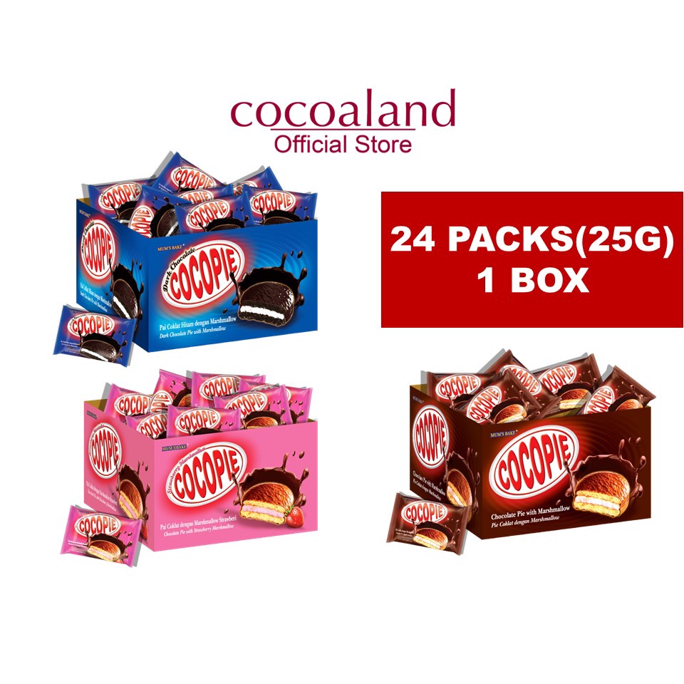 Mum's Bake Cocopie Marshmallow Cake 25g x 24 pcs | Shopee Malaysia