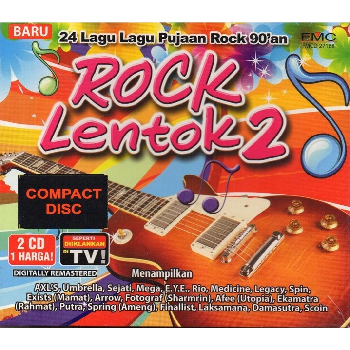 (CD-R) VARIOUS ARTISTS - ROCK LENTOK 2 (2CD) | Shopee Malaysia