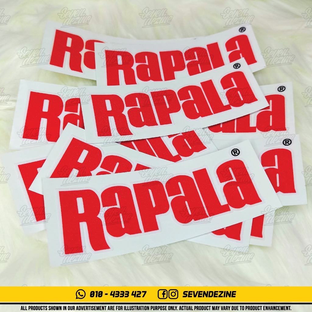 [RAPALA] Sparkling Fishing Sticker | Shopee Malaysia