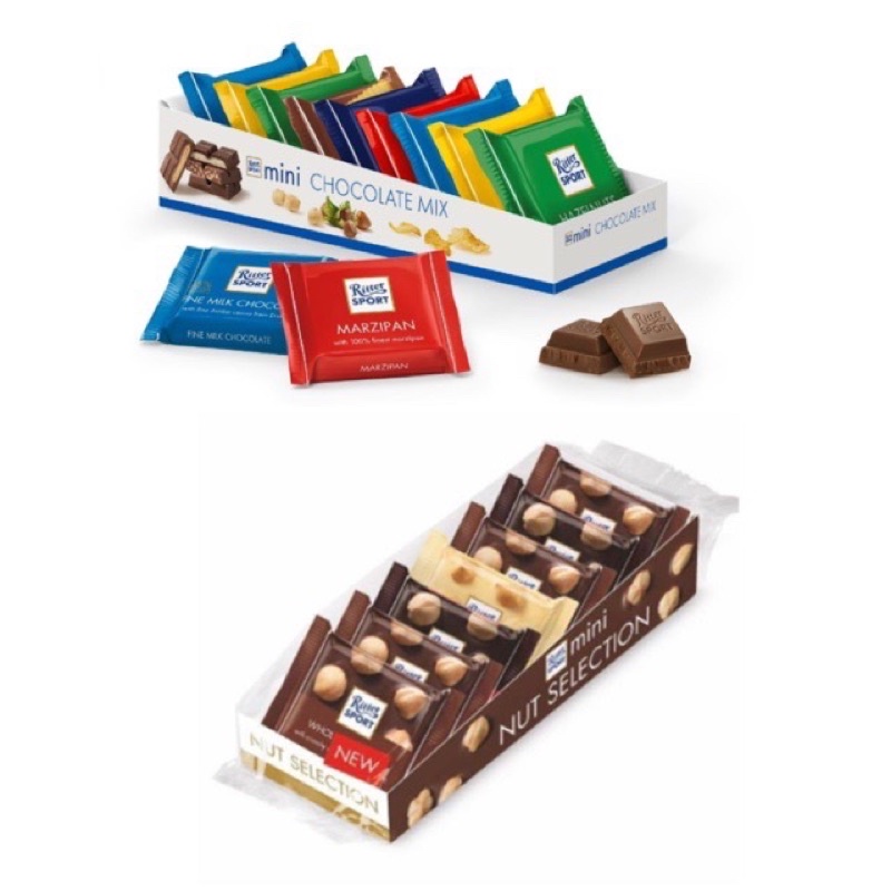 ritter sport mini mix 116 all flavor | Shopee Malaysia