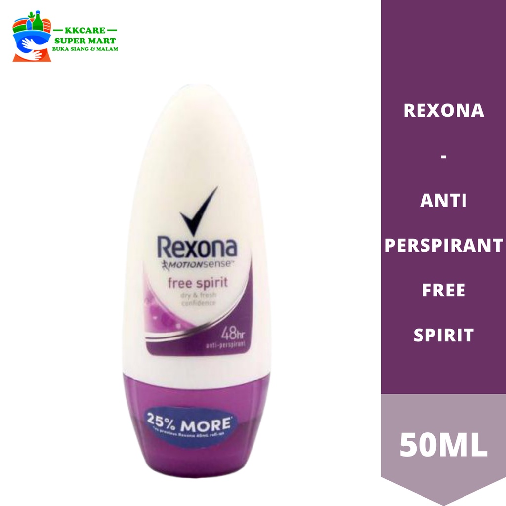 Rexona - Anti Perspirant / Free Spirit - 50ML | Shopee Malaysia