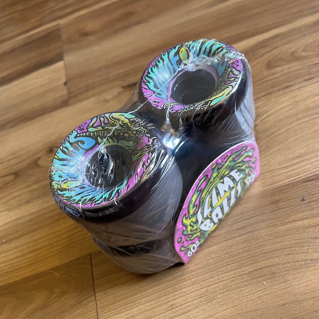 SLIME BALLS - Gooberz Vomits Balck 60mm/95a Cruiser Skateboard Wheels ...